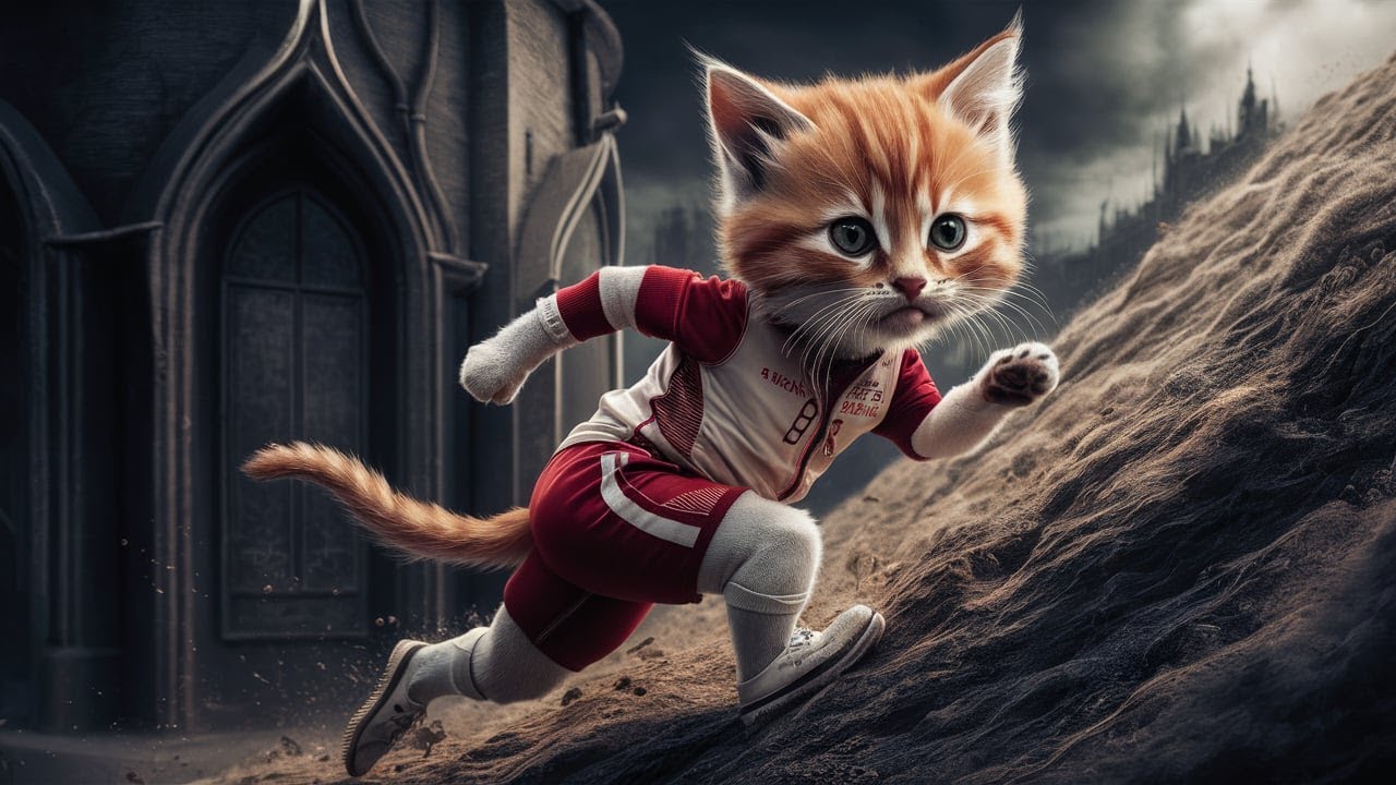 🏃‍♂️🐱The Athlete Cat: A Story of Overcoming and Victory! | Cat #cat # ...