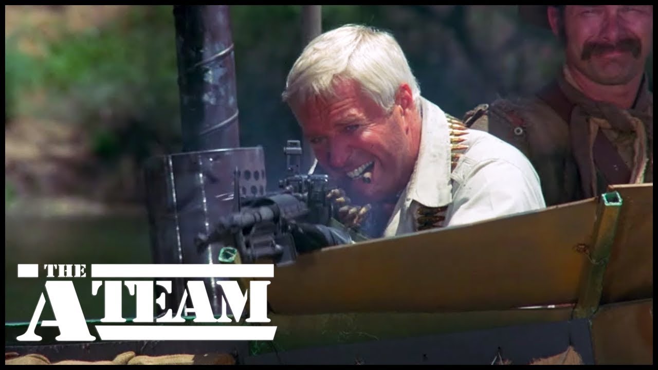 Action Compilation | Shootouts and Chases | The A-Team - YouTube