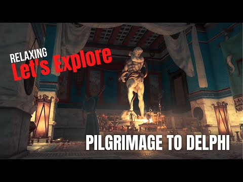 Walk in Ancient Greece | Relaxing Long Exploration [Ambient Sounds & Music]