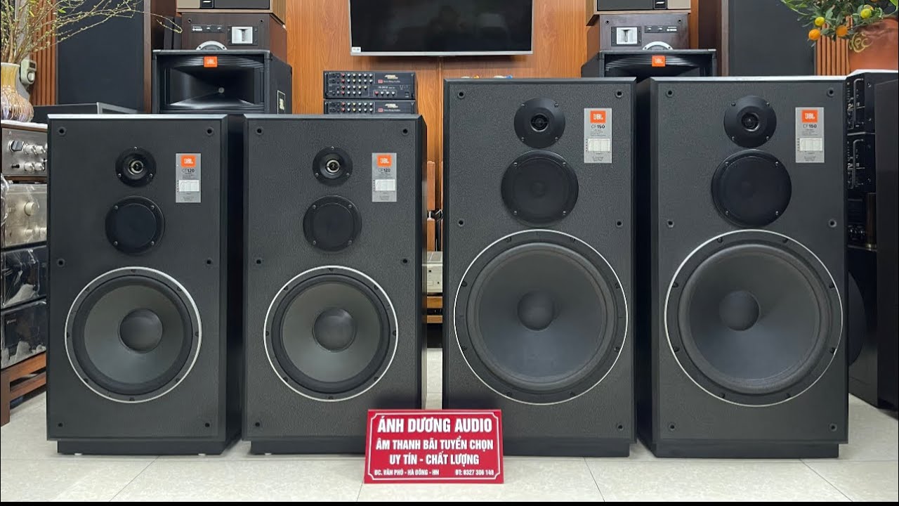 Hàng khủng về bổ sung JBL cf-150 và 120 loa Mỹ chất lượng nghe và hát ...