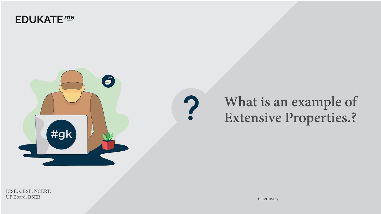 What is an example of Extensive Properties.? - YouTube