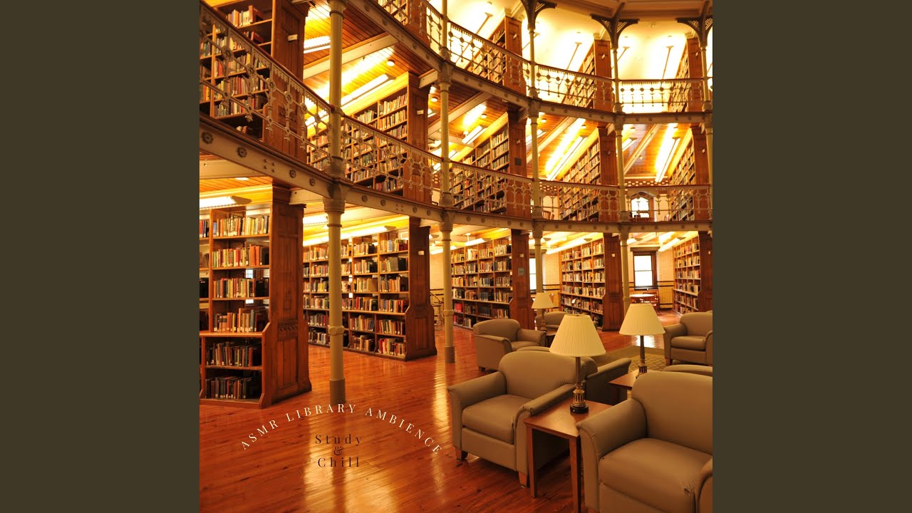 Study & Chill - Library Sounds - YouTube