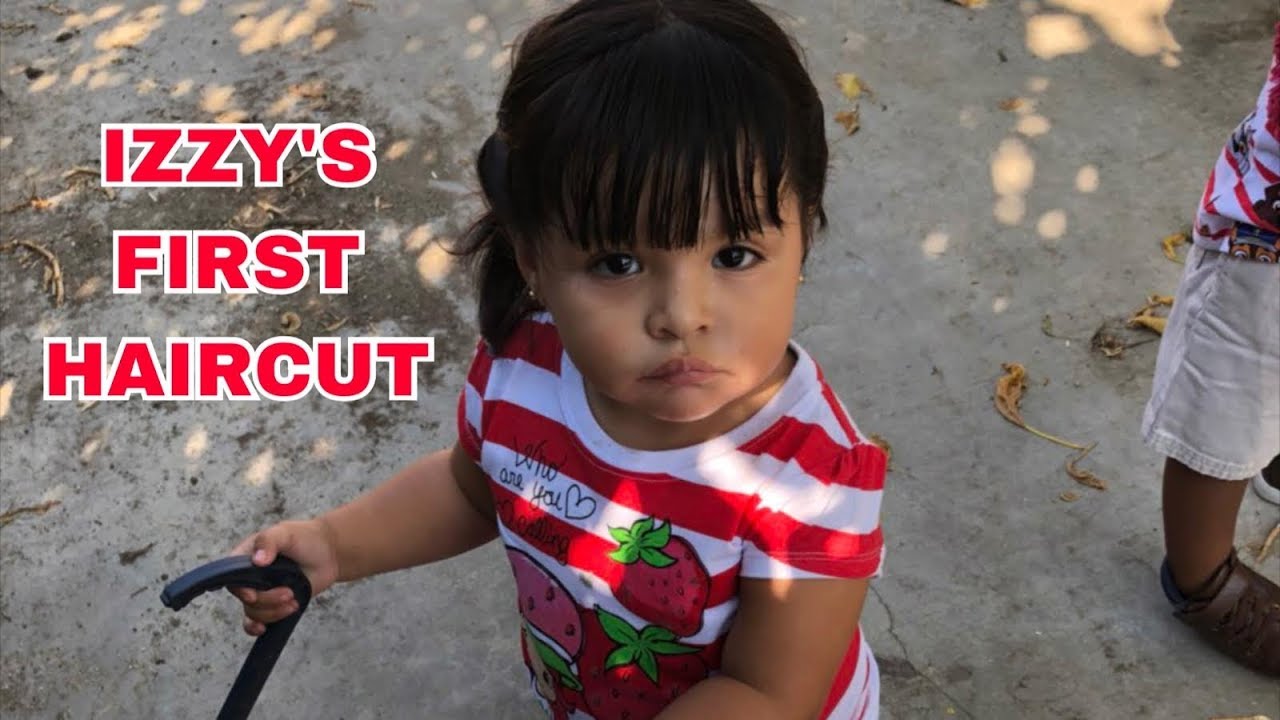 IZZY’S FIRST HAIRCUT | THE THREE G’S - YouTube