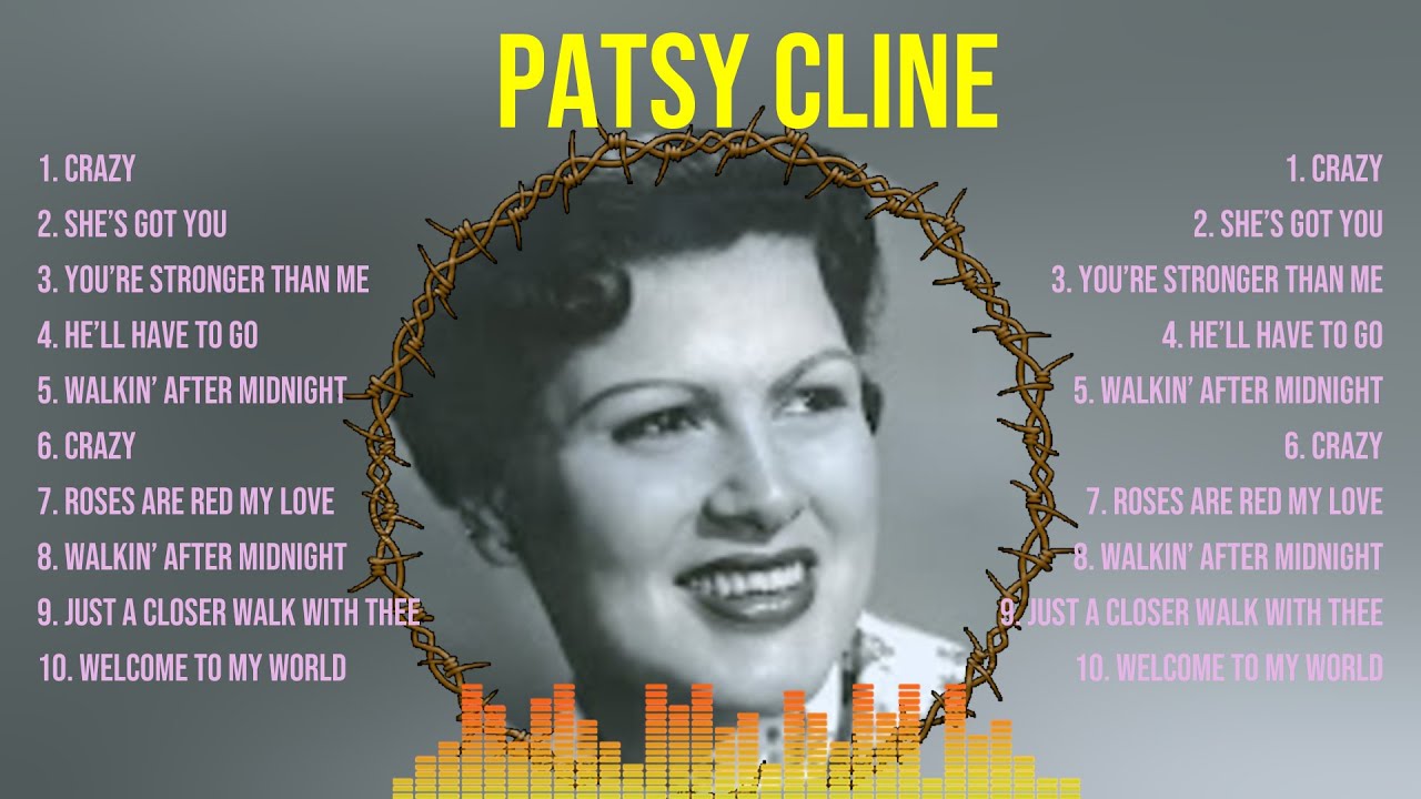 Patsy Cline Top 100 Classic Country Songs of 70s 80s 90s 💚 Hits Album ...