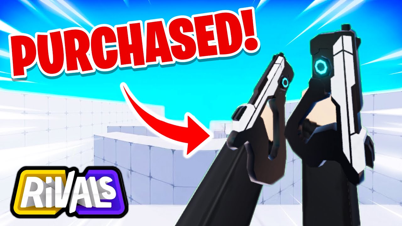 I FINALLY PURCHASED *ENERGY PISTOLS* WITHOUT ROBUX IN ROBLOX RIVALS! 5K ...