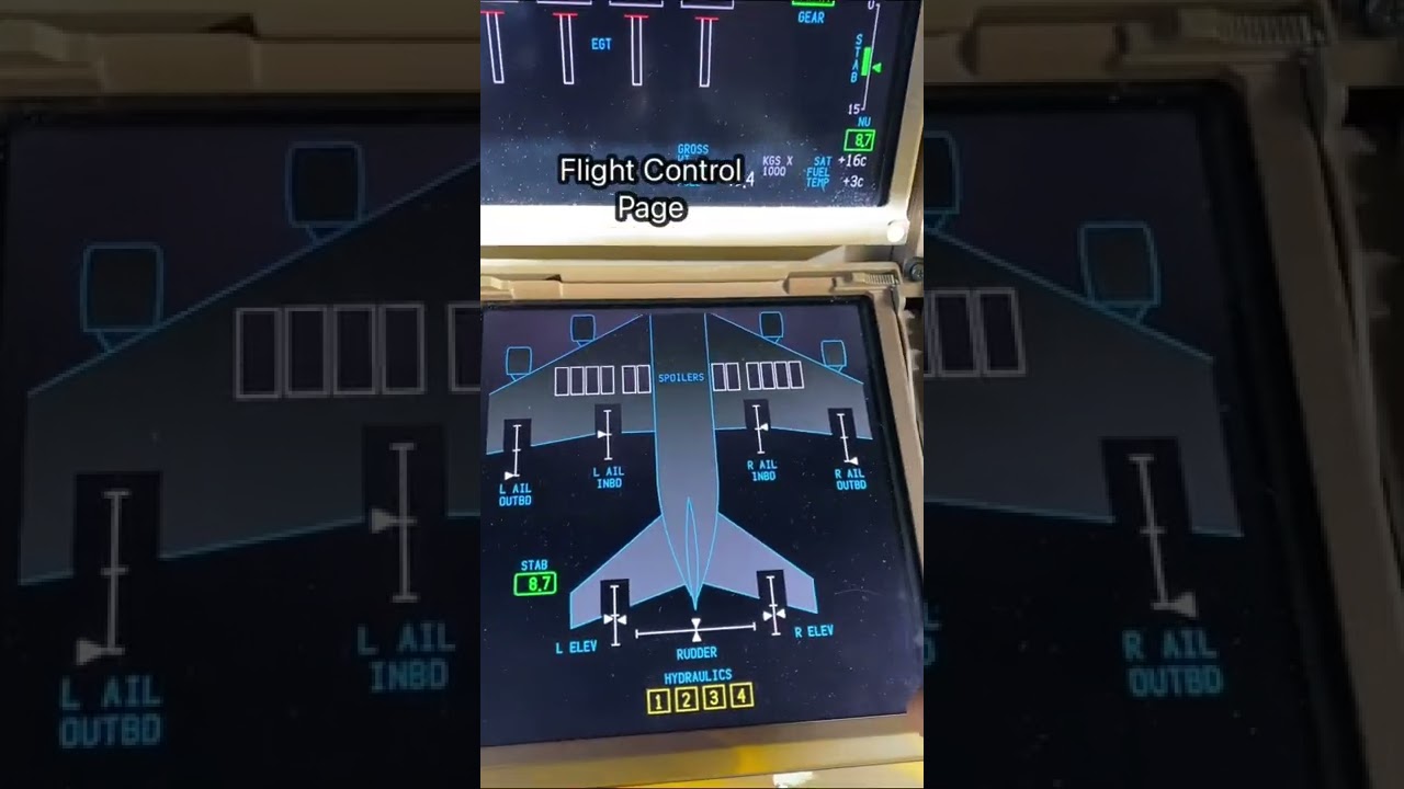 Boeing 747-8 ‘Superjet’ aircraft Systems monitoring - YouTube