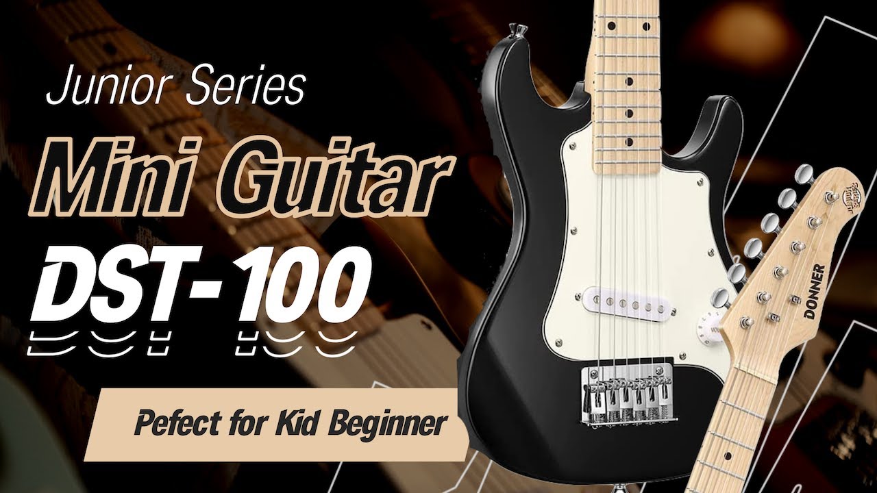 Kids are the future! Mini DST100 Junior Series St-style Electric Guitar ...