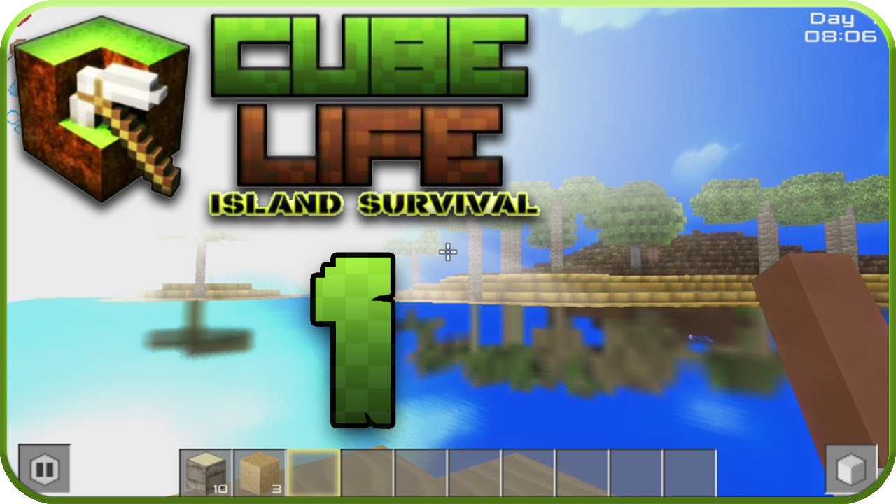 Let's Play Cube Life: Island Survival Part 1: Gestrandet! - YouTube