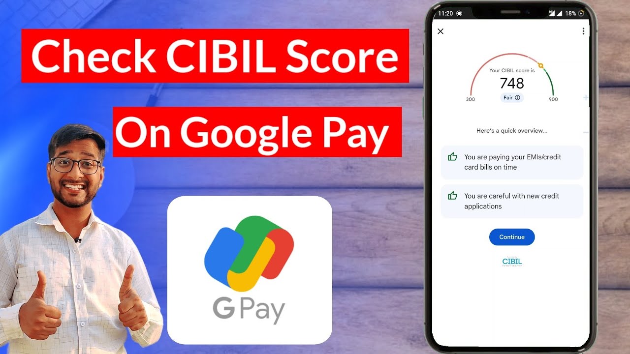 How to Check CIBIL Score on Google Pay || CIBIL Score Kaise Check kare ...