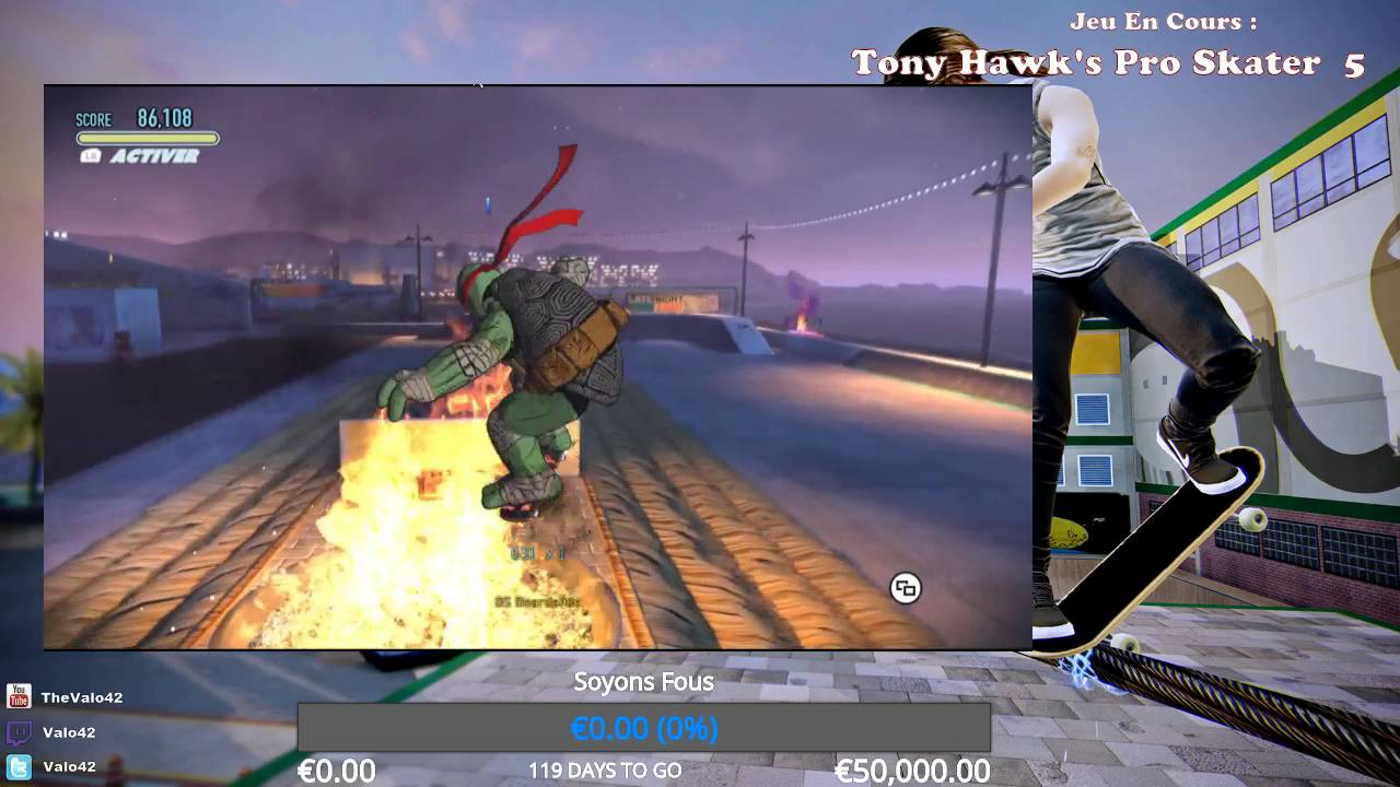 Marathon Tony Hawk - THPS 5 [Part.02] - YouTube