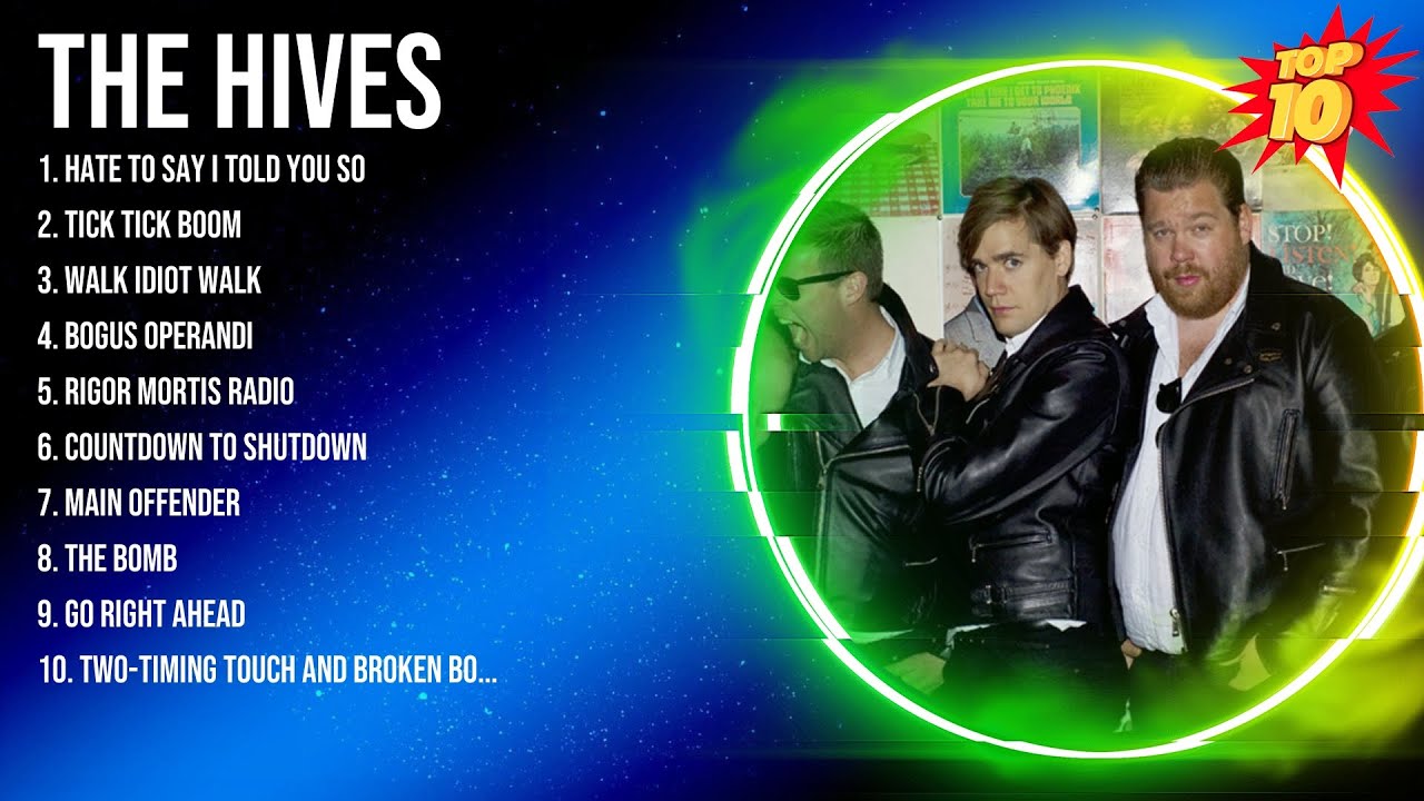 The Hives Greatest Hits ~ Top 10 Best Songs To Listen in 2023 & 2024 ...