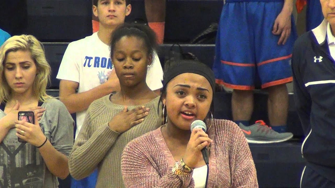 Kaela Johnson Smith performing our National Anthem - YouTube
