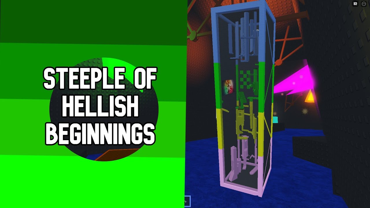 Steeple of Hellish Beginning (SoHB) Jtoh Fangame on obby creator - YouTube