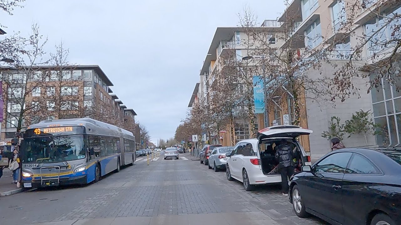 West coast walk/drive around UBC Point Grey Vancouver Canada! Walking ...