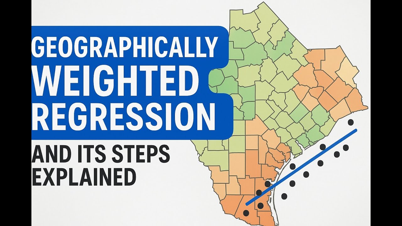 Geographically Weighted Regression and its Steps Explained - YouTube