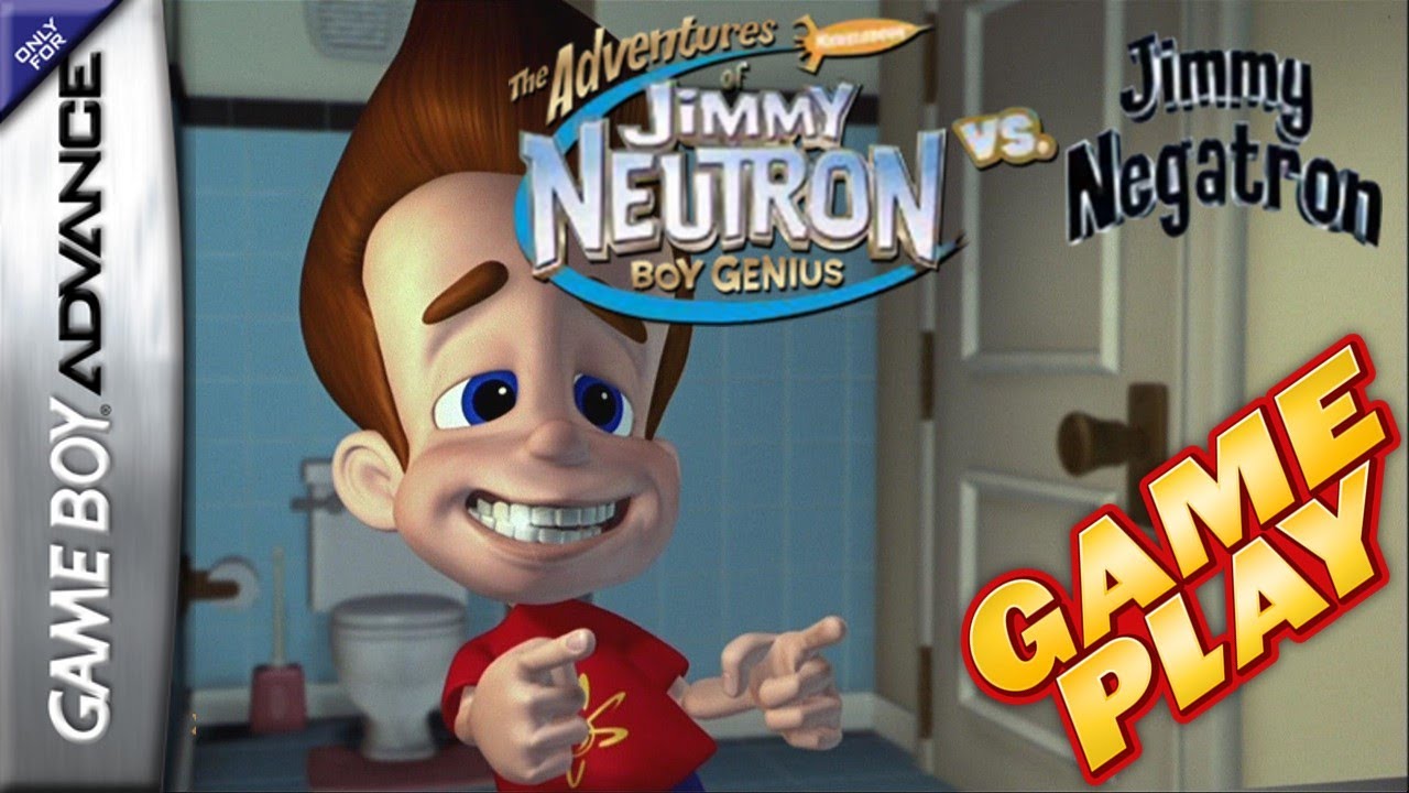 The Adventures of Jimmy Neutron vs Jimmy negatron [GBA] (Gameplay) - YouTube