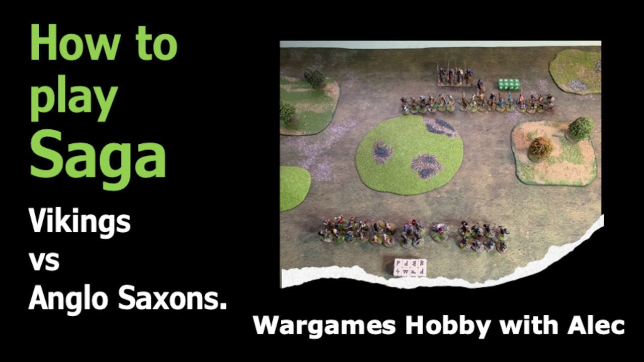 How to play saga, the Wargame rules for the Dark Ages.. Vikings vs ...