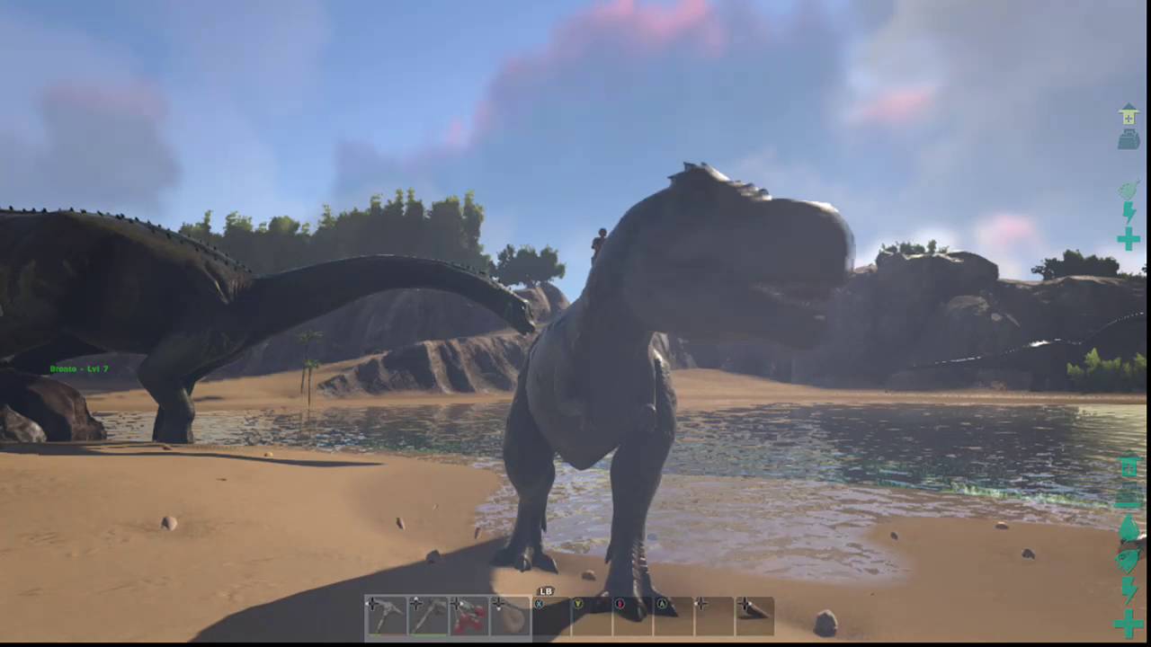 ARK: Survival Evolved | t rex roar - YouTube