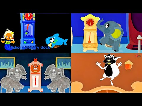 HICKORY DICKORY DOCK | BABY SHARK JOINED THE GROUP