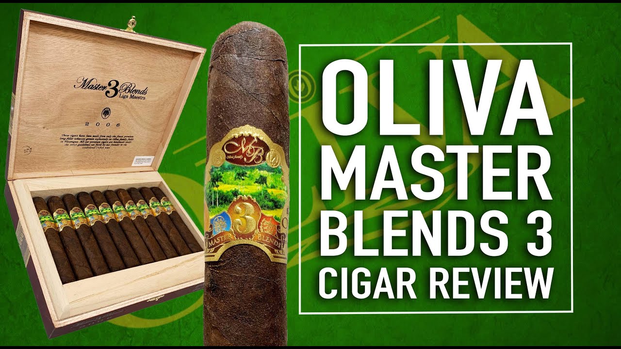 Oliva Master Blends 3 Cigar Review - YouTube