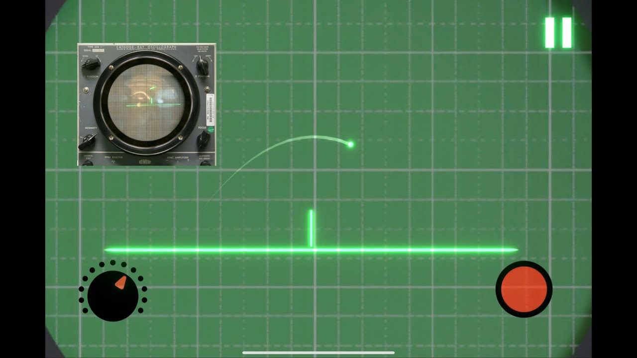 Playing An IOS Remake Of Tennis For Two - The First Video Game Ever ...