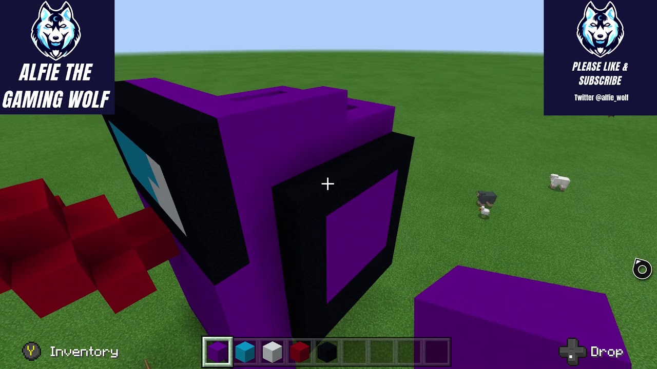 Minecraft among us imposter build: Minecraft Among us - YouTube