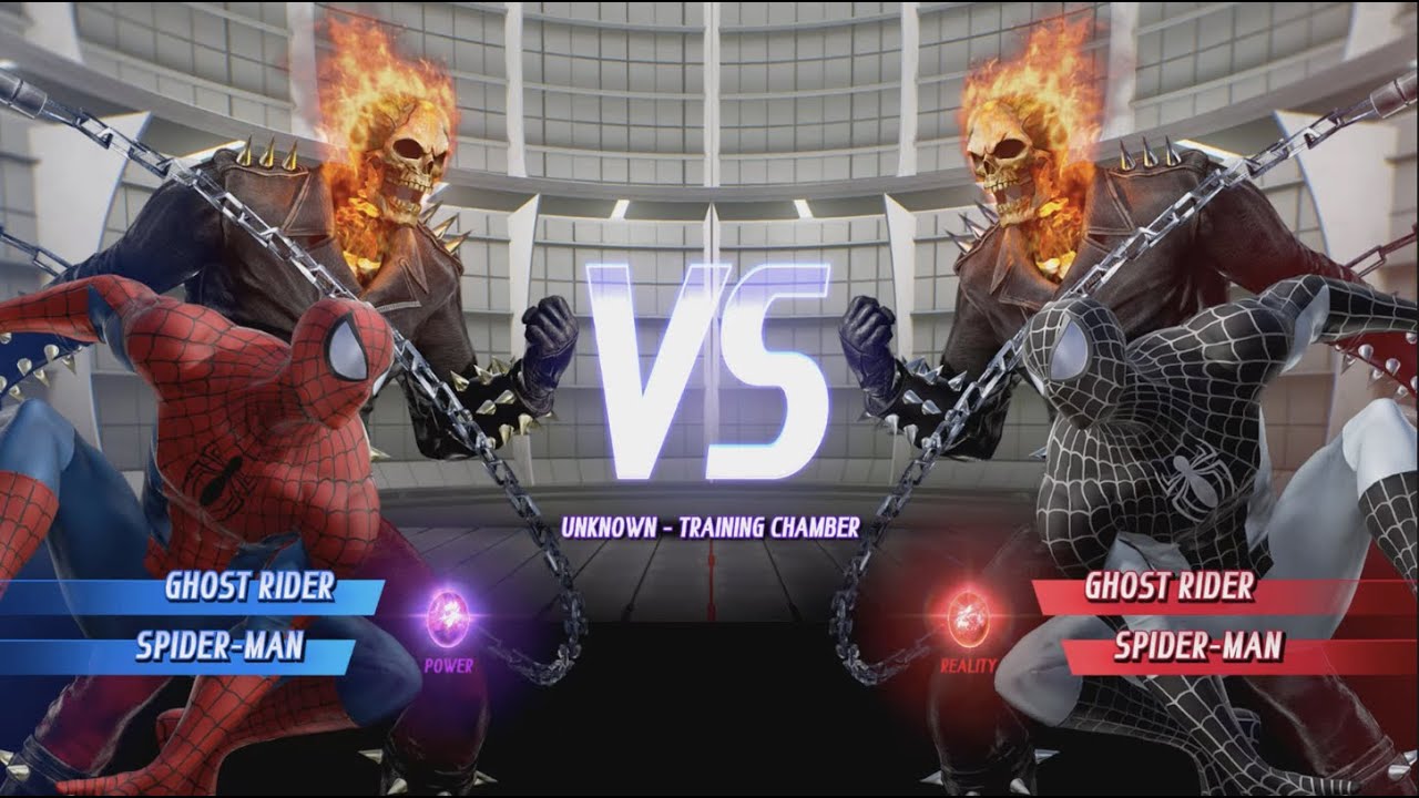 Ghost rider and Spider-man vs Ghost Rider and Spider-man - MARVEL VS ...
