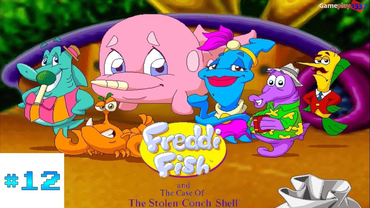 Humongous Entertainment Episode 12 Freddi Fish 3 The Case Of The Stolen ...