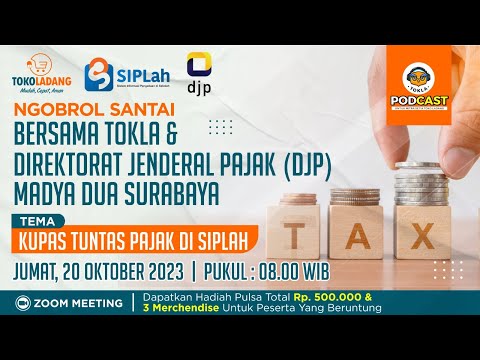 Ngobrol Santai Bareng TokLa (Kupas Tuntas Pajak di SIPLah)