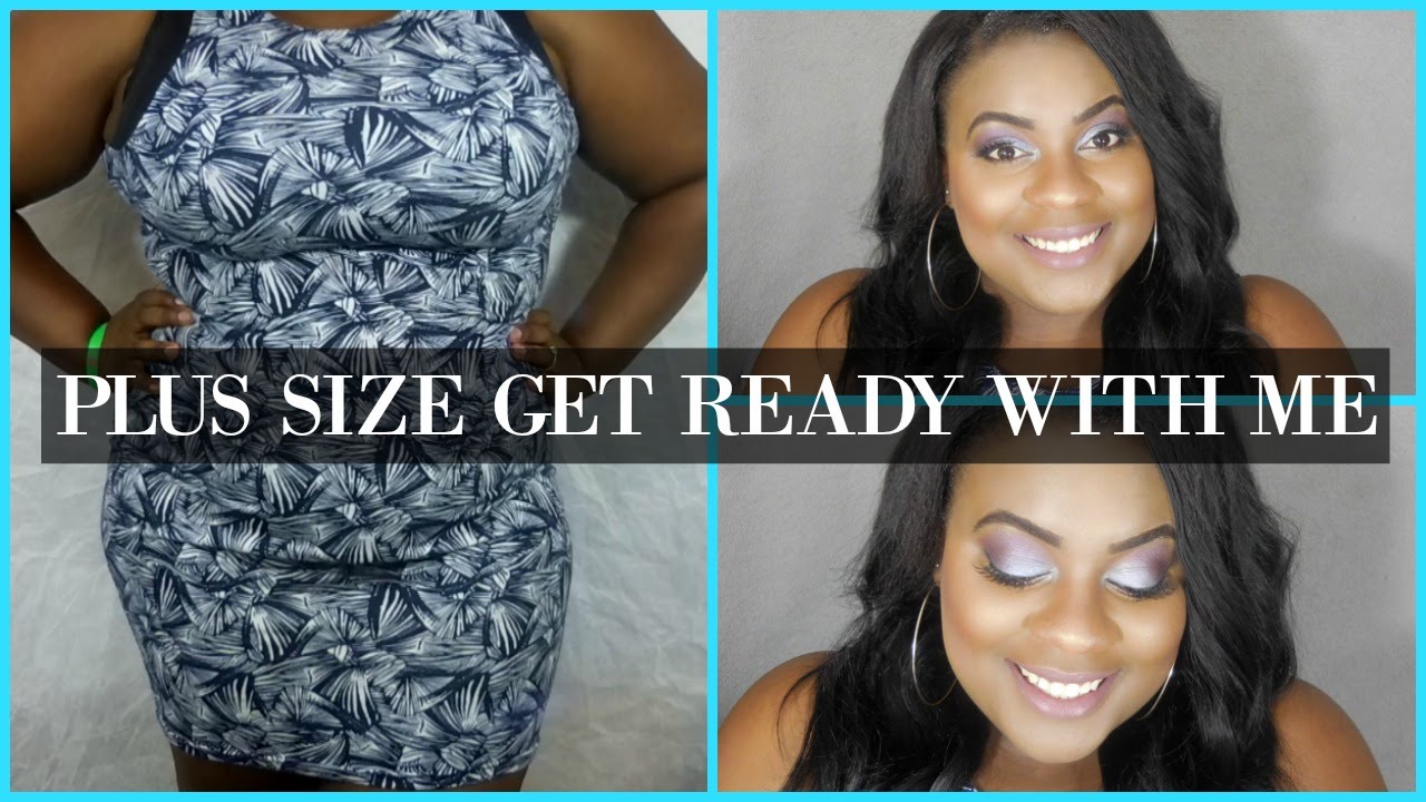 PLUS SIZE GRWM | RWOYT COLLAB | LaydeeClarke - YouTube
