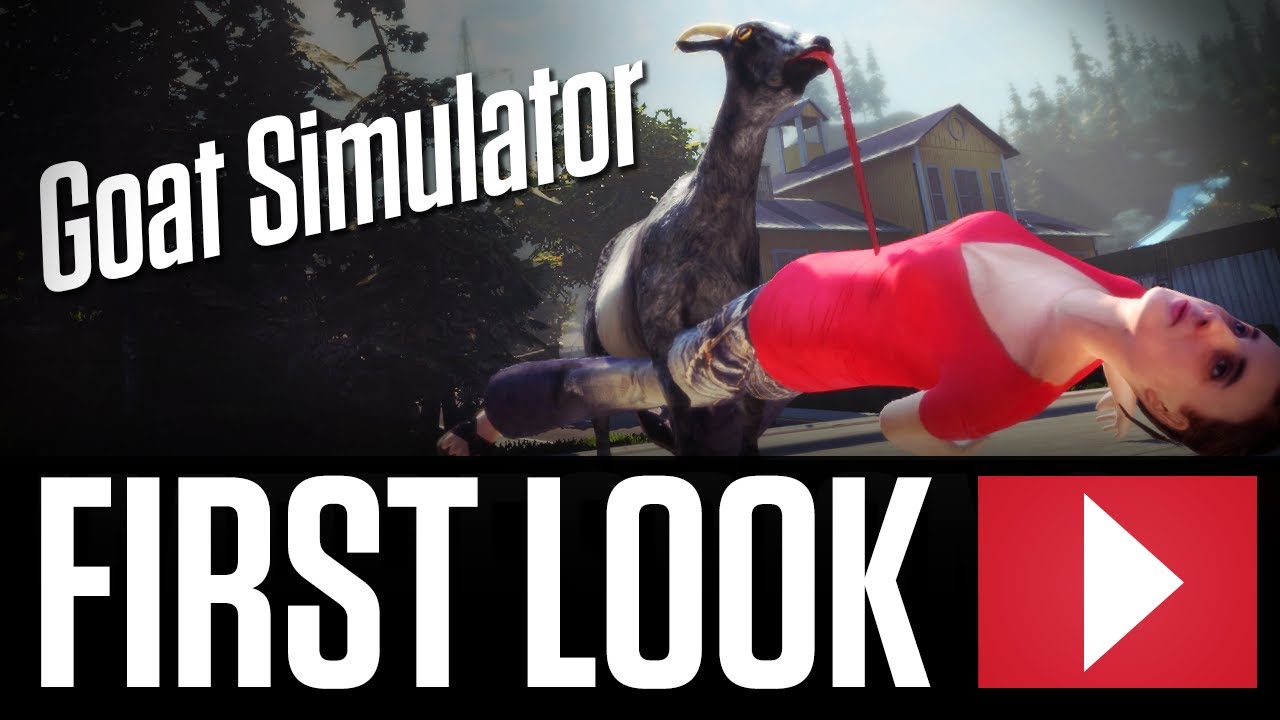 Goat Simulator: Gameplay First Look - YouTube