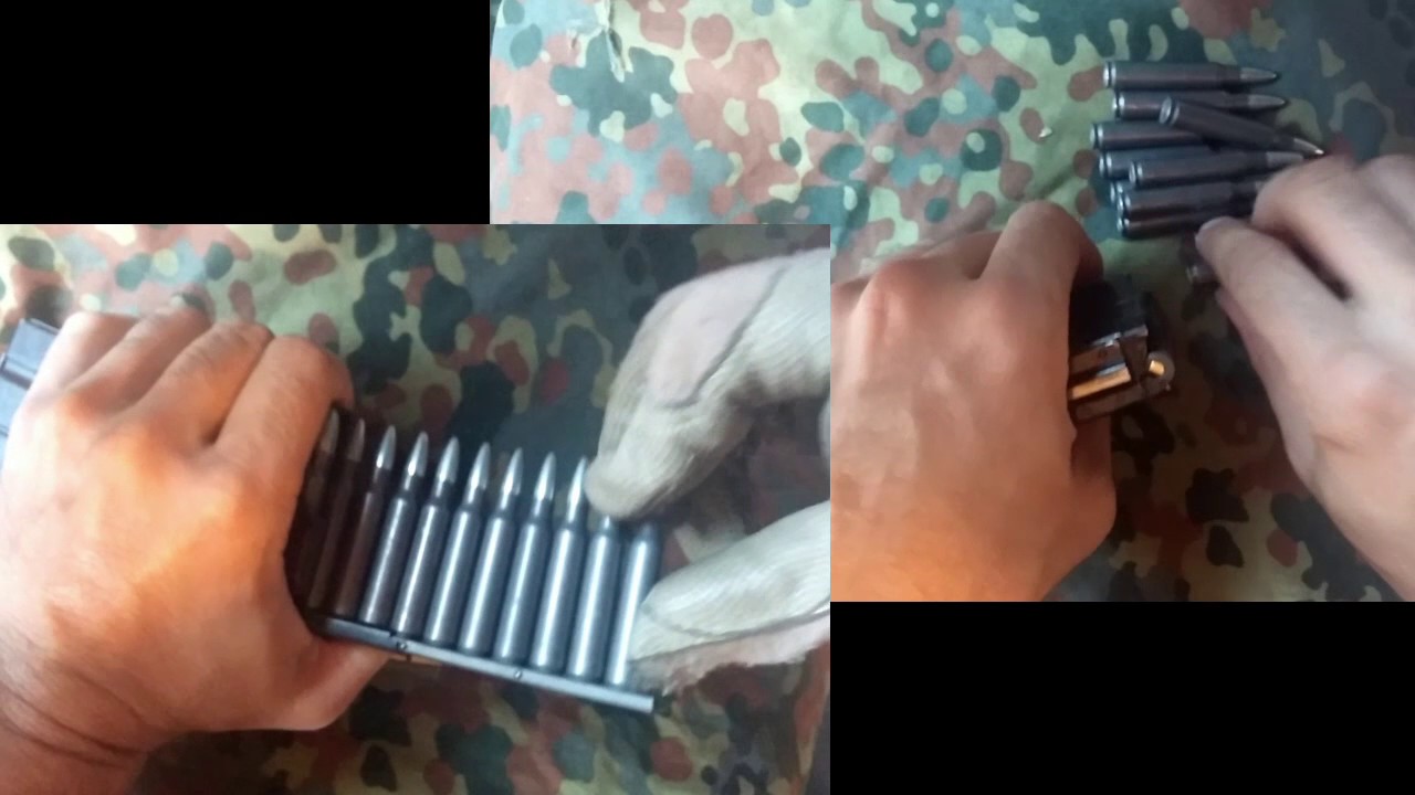 Mini 14 Clip Spoon vs Loose Rounds - YouTube