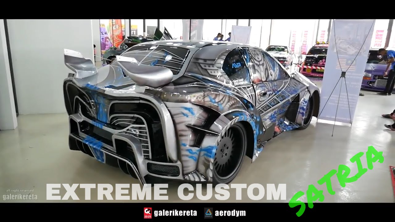 Proton Satria Custom Alien VS Predator - Negeri Sembilan International ...