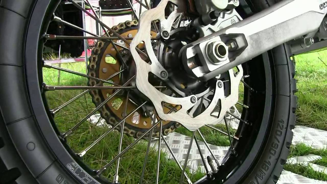 2015 CCM GP 450 Adventure Motorcycle - YouTube