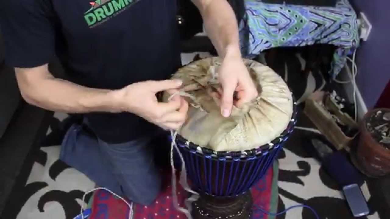 DRUMROOTS PROFESSIONAL DJEMBE SKINNING SERVICE (Feat. Sidiki Dembele ...