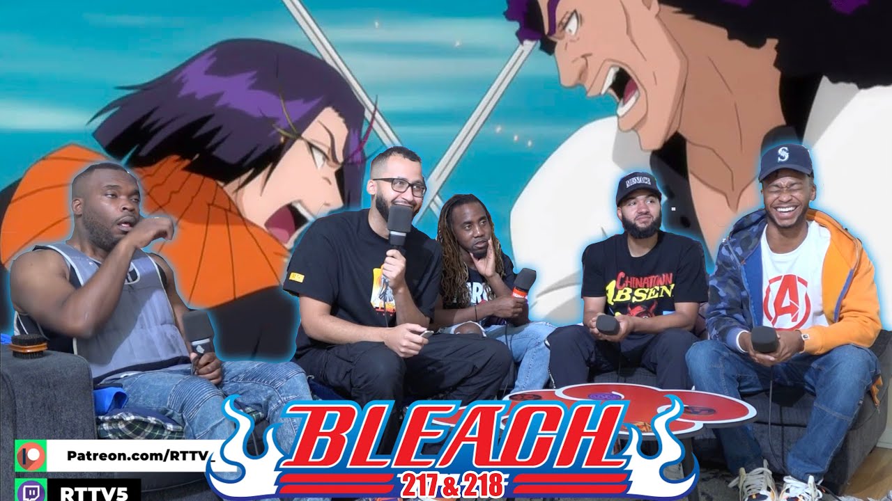 Bleach Ep 217 & 218 REACTION/REVIEW - YouTube