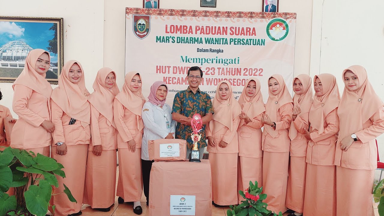 LOMBA PADUAN SUARA MAR'S DHARMA WANITA PERSATUAN *HUT DWP KE-23 TH 2022 ...