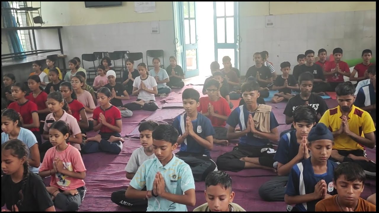 Shanti Path at JNV Chandigarh Region - YouTube