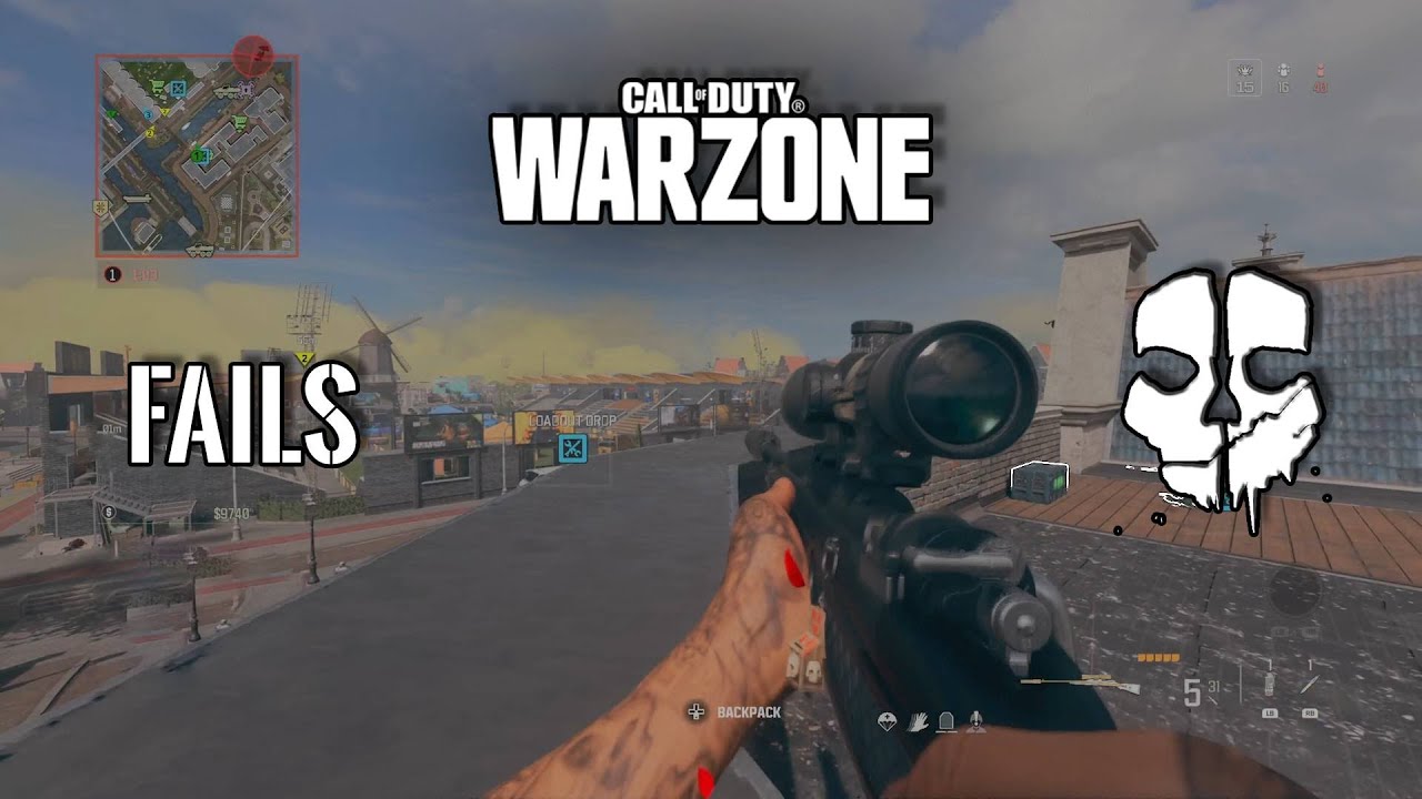 Call of Duty Warzone - Fail Compilation - YouTube