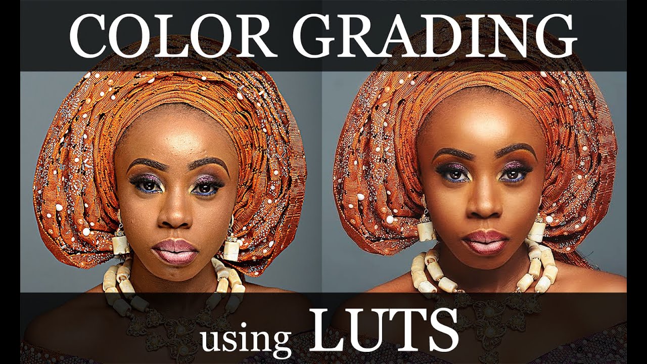 COLOR GRADING with LUTs on Photoshop - YouTube
