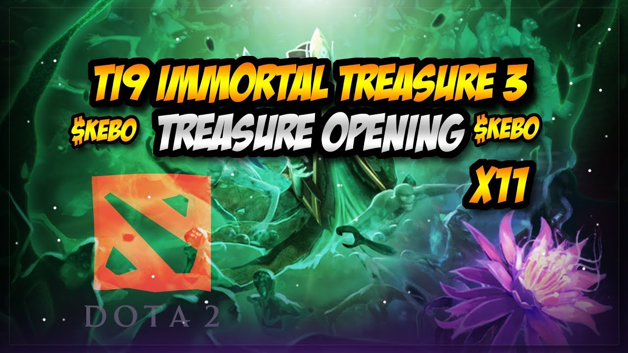 DOTA 2 Immortal Treasure 3 (Treasure Opening) (TI9 Battle Pass) (50 Battle Pass Levels) - YouTube