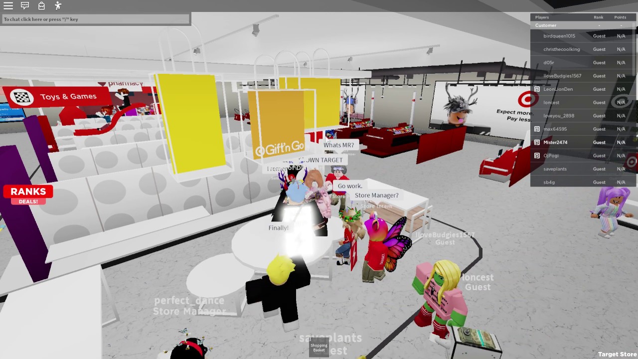 RAIDING TARGET IN ROBLOX - YouTube