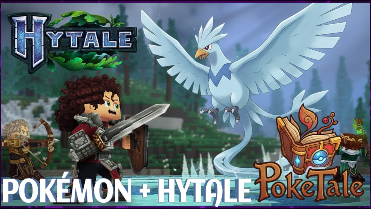 HYTALE + POKÉMON ? o novo POKETALE PROMETE!! - YouTube