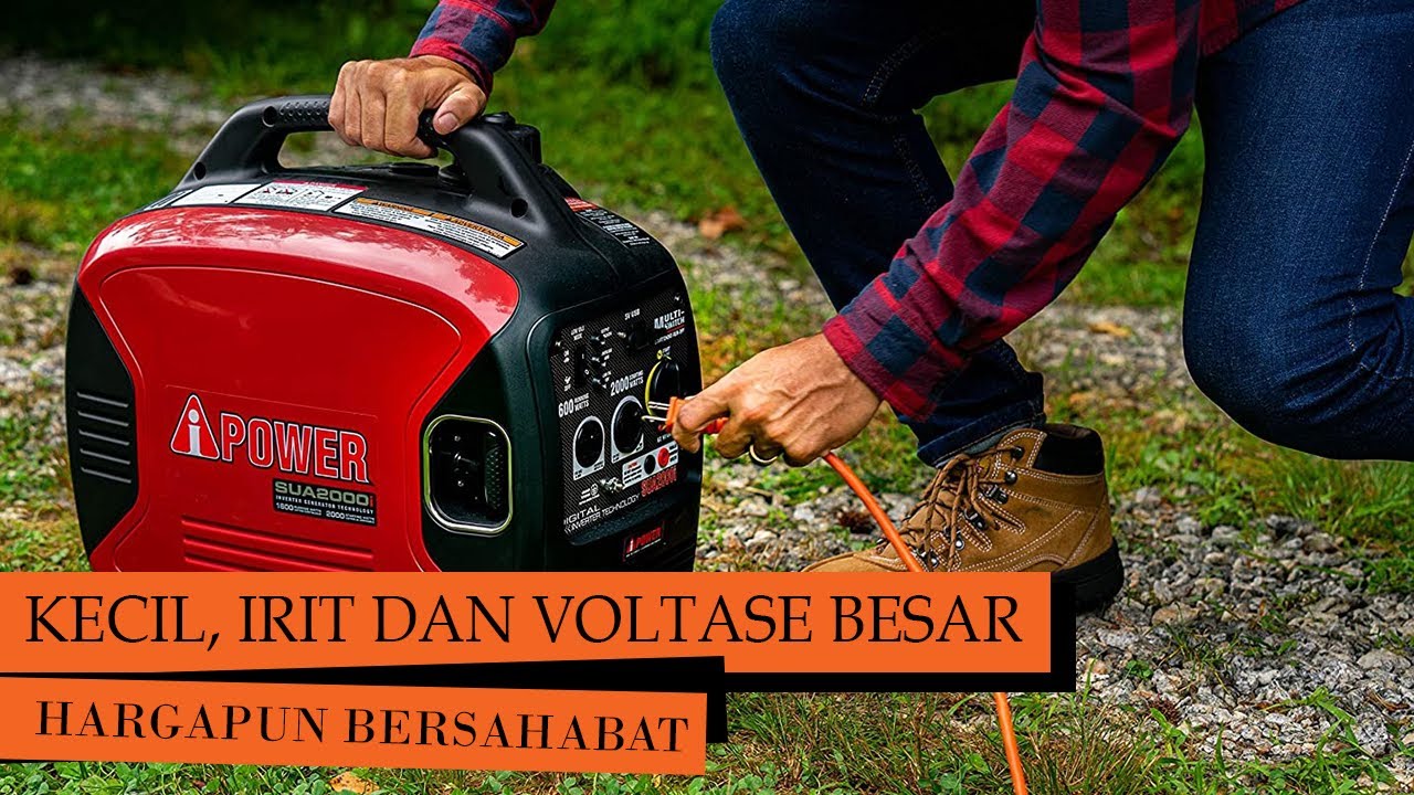 Bandel dan Handal 7 mini mesin genset portabel - YouTube