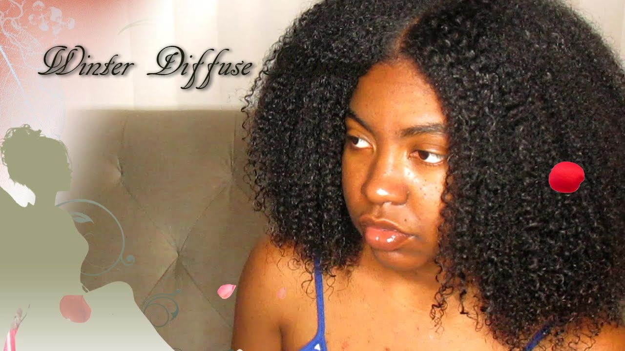 Cold Weather Curly Hair Routine - YouTube