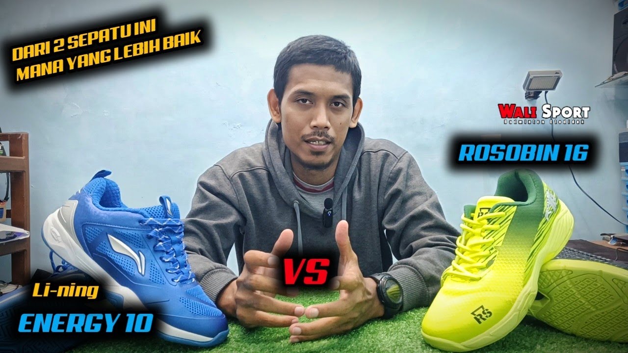 RS ROSOBIN 16 vs LINING ENERGY 10 Mana yang lebih baik ⁉️ - YouTube