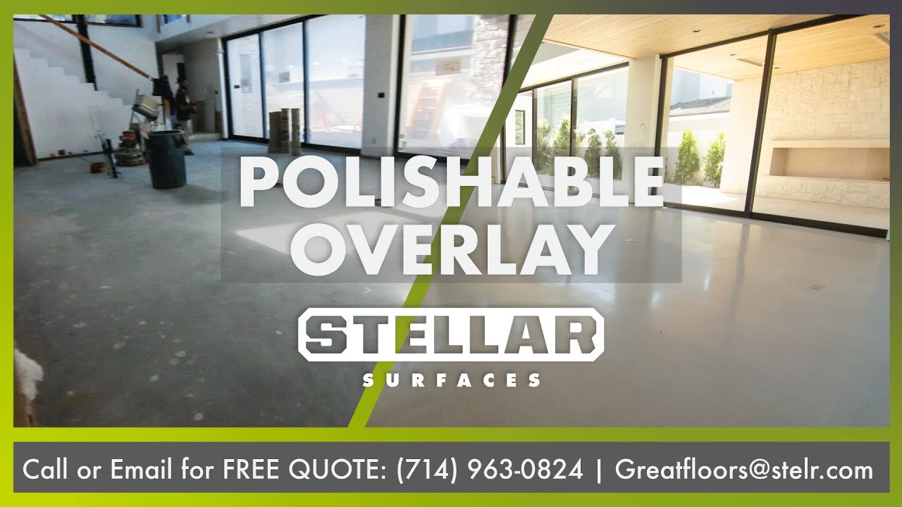 Polishable Overlay | Newport Beach CA | Stellar Surfaces - YouTube