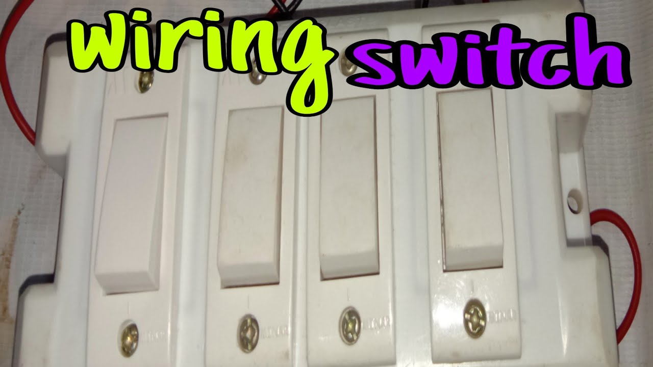 How to make switch socket wiring - YouTube