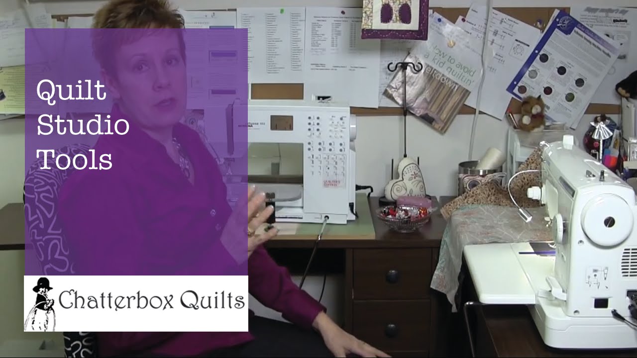 Tools For Your Quilt Studio - Quilt Studio Set-up Episode 3 - YouTube