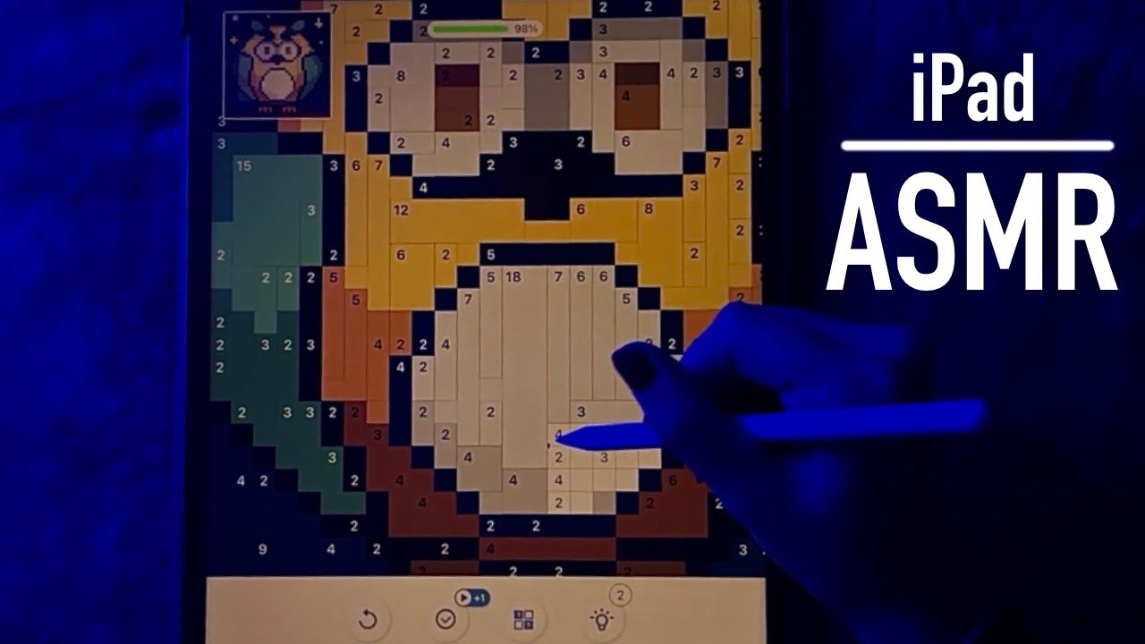😴 The Most Satisfying Pixel Puzzle ASMR | Clicky Whispers & Relaxing ...